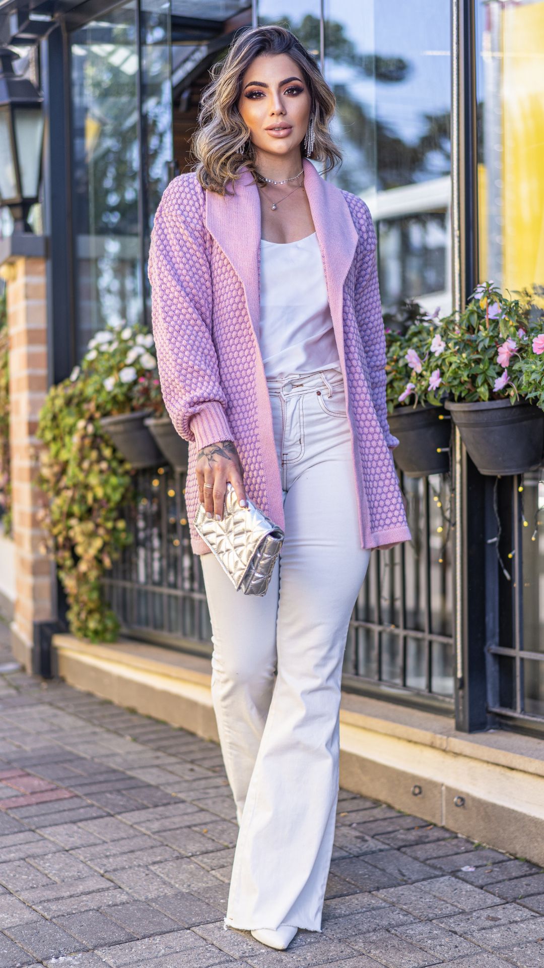 Max Cardigan Nayara - Fio de Minas Tricot